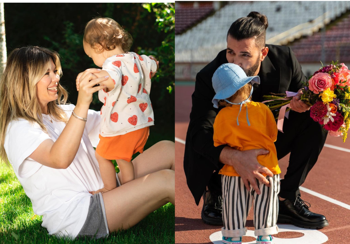 Cum se „antrenează” Gina Pistol și Smiley cu micuța Josephine. „E cel ...