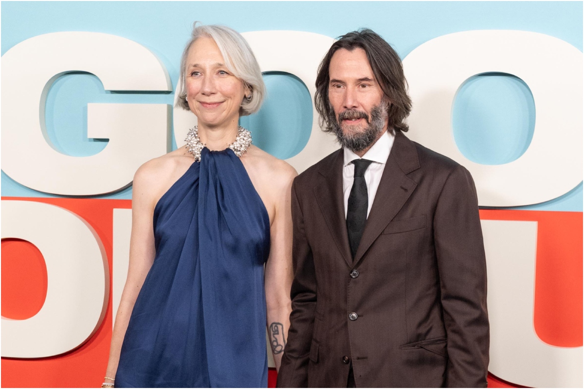Keanu Reeves și Alexandra Grant, sărut romantic la New York. Moment ...